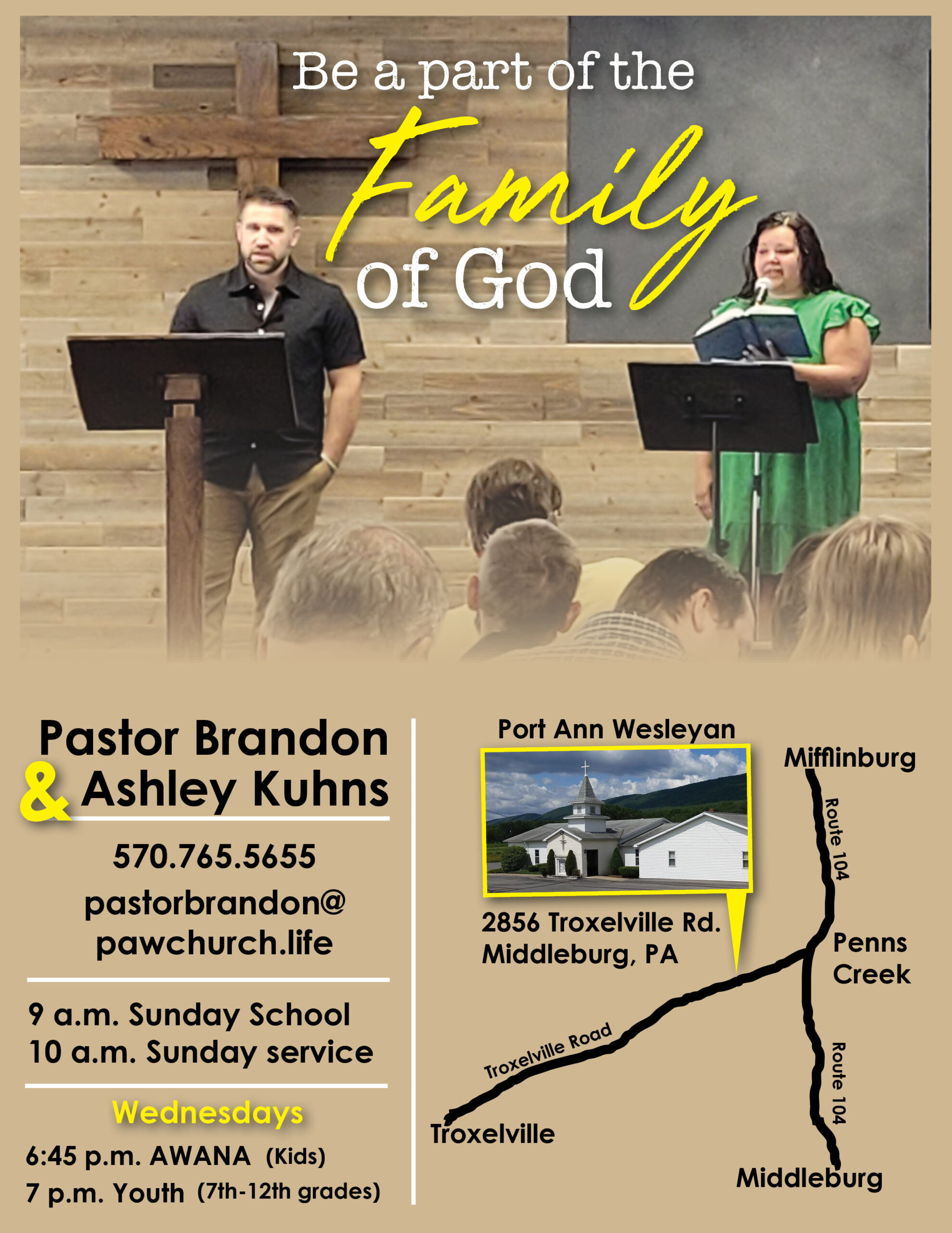 PAW Leadership – Port Ann Wesleyan Church
